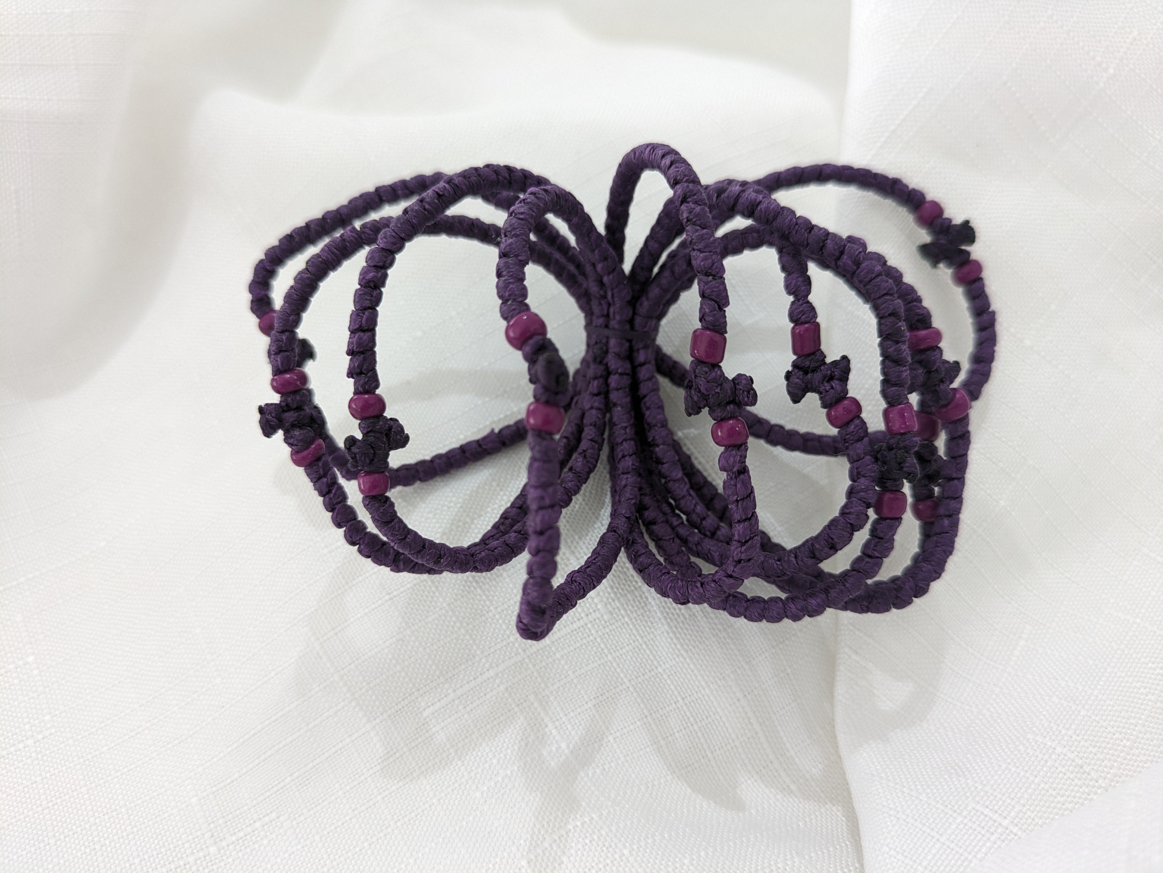 Prayer Rope- Komboskini Dark Purple – Mataki Filaxto